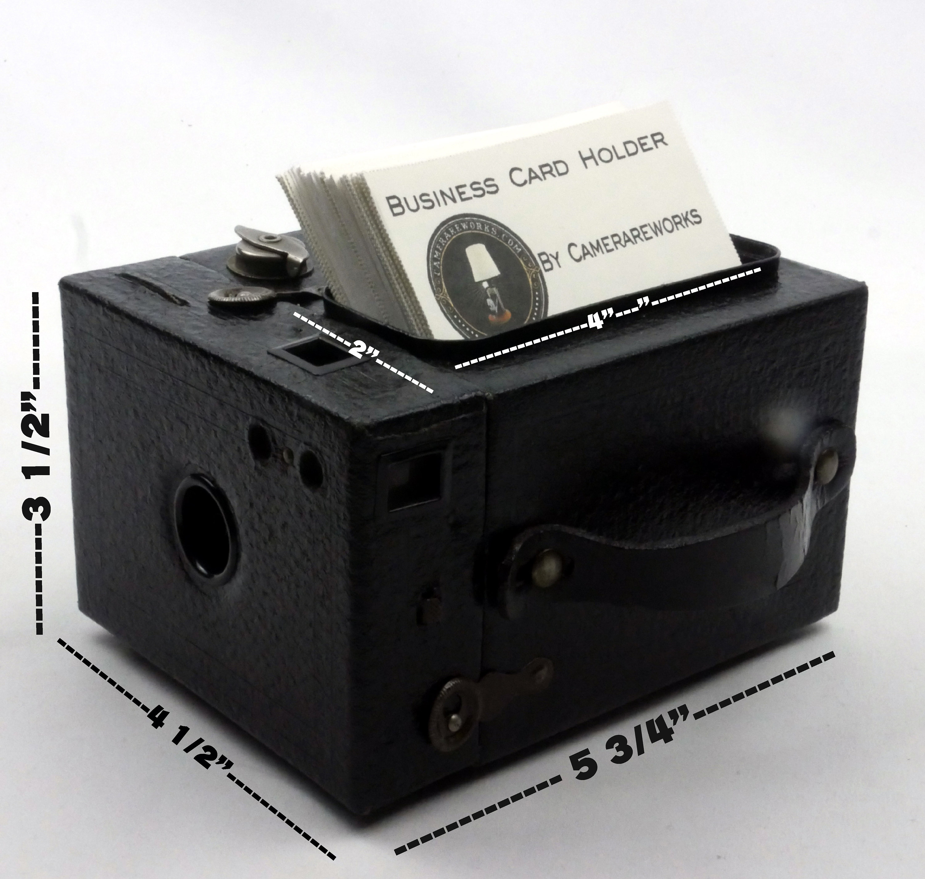 Antique Retro Box Camera Business Card Holder for Studios and - Etsy