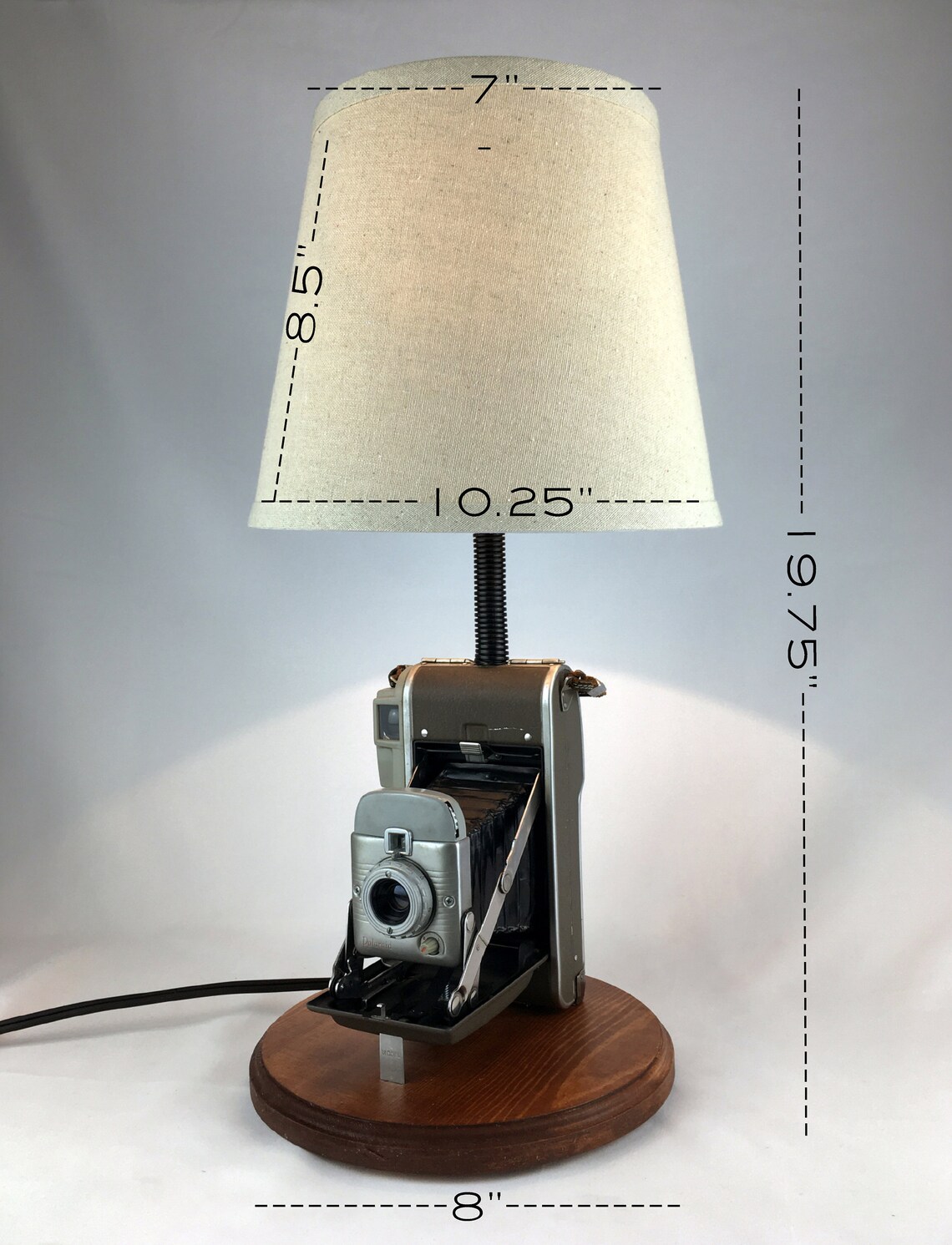 Vintage Recycled and Repurposed Retro Antique Camera Table | Etsy