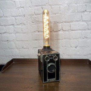 Antique Jem Jr. Camera Lamp, Recycled and Repurposed - Etsy