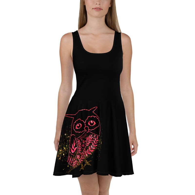 Girls Owl Dress - Etsy