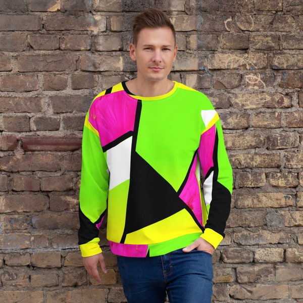 Neon Sweatshirt - Etsy