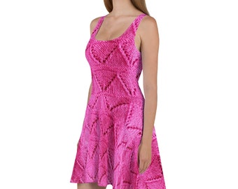 Ragged Sailor Trompe L' Oeil Knitted Print Mod Cowl Mini - Etsy