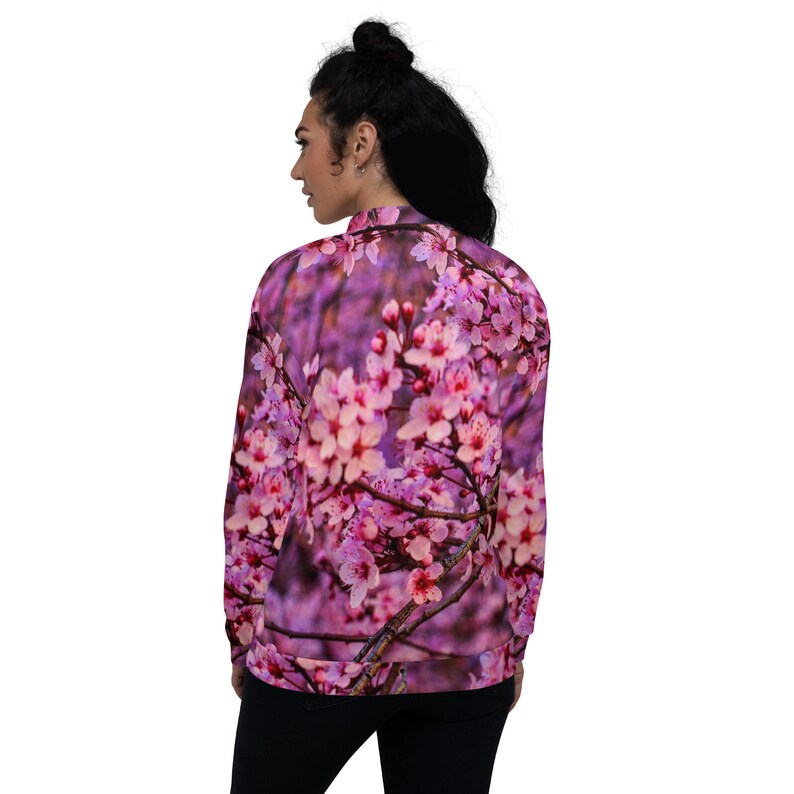 Sakura Cherry Blossom / Unisex Bomber Jacket - Etsy