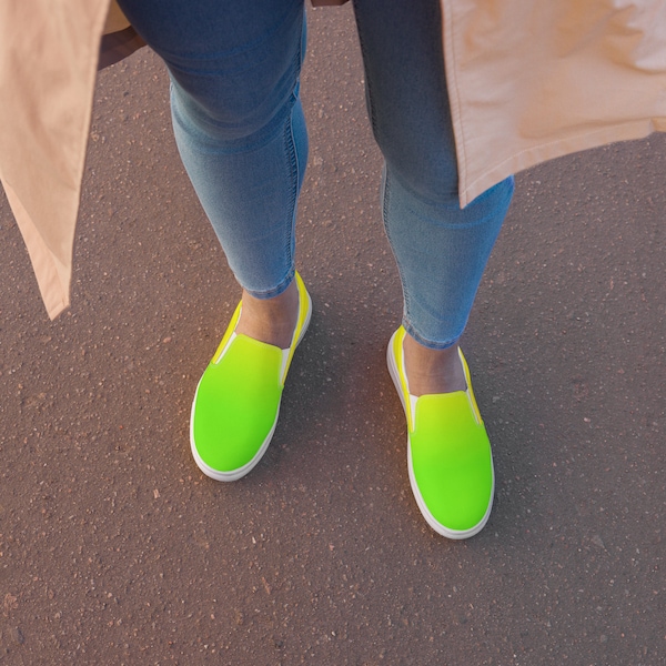 Lime Green Shoes - Etsy
