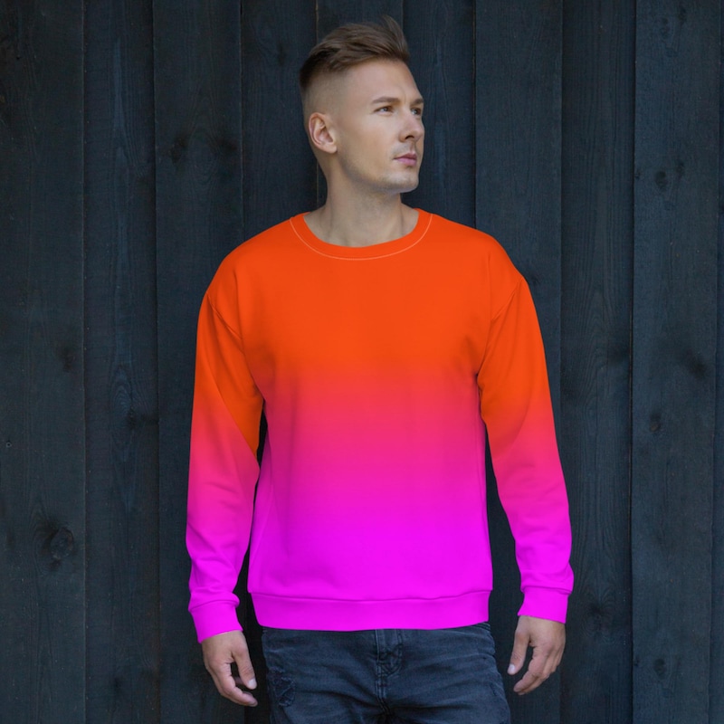 Neon Sweatshirt - Etsy