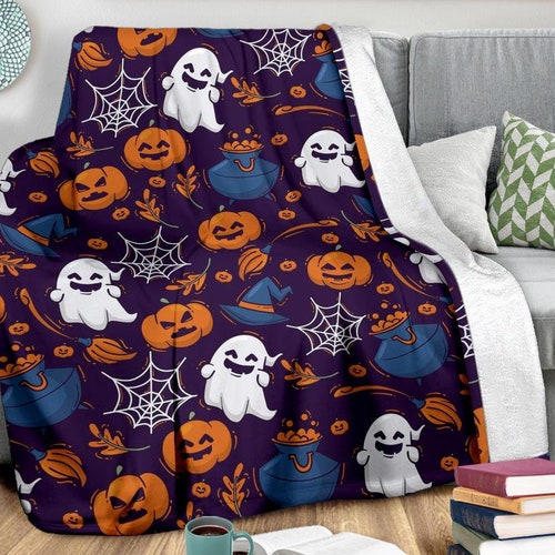 Halloween Throw Blanket - Etsy