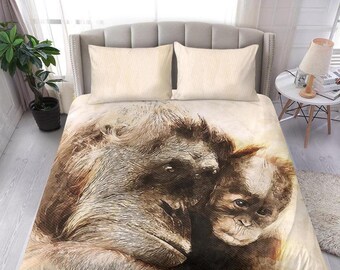 Monkey Bedding | Etsy