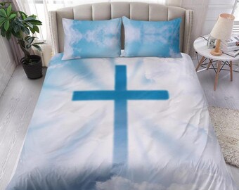 Jesus Bedding Set - Etsy