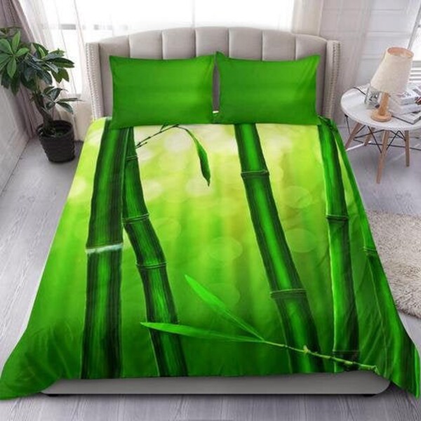 Bamboo Bedding Set Etsy