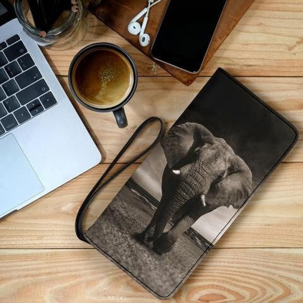 Elephant Wallet - Etsy