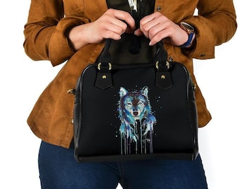 Wolf Purse - Etsy