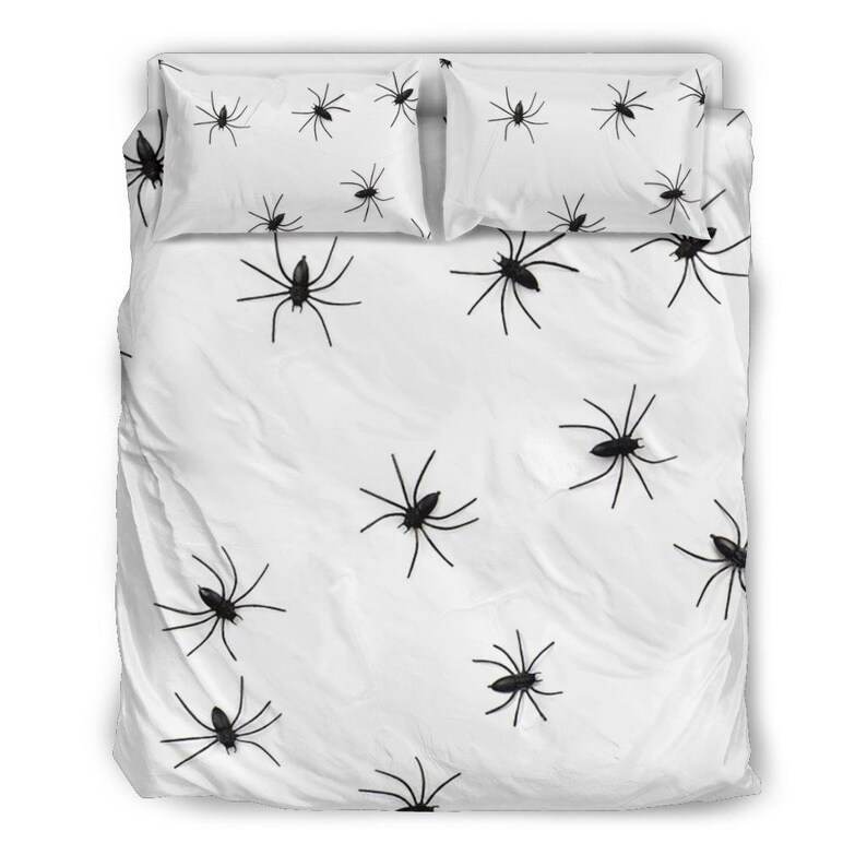 Spiders Duvet Cover and Pillow Covers Spiders Bedding Set - Etsy
