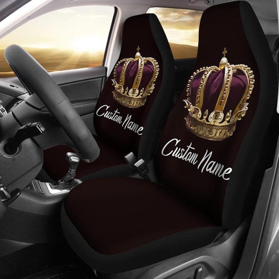 Seat covers with names on them store