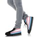 Transgender High Top Shoes / Transgender Custom Print Shoes ...