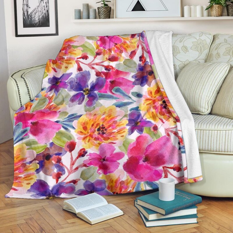 Flower Blanket - Etsy
