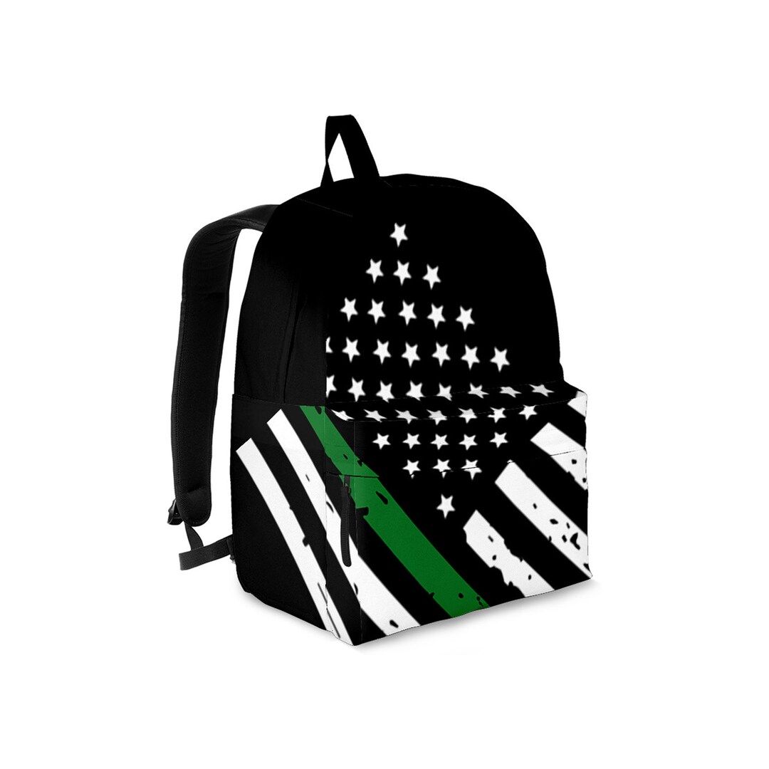 Thin Green Line Backpack for Kids and Adults / Laptop Backpack ...