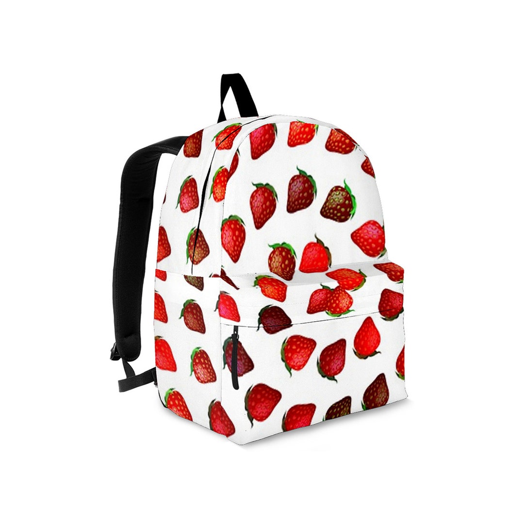 Strawberry Fruit Backpack for Kids and Adults / Laptop Backpack ...