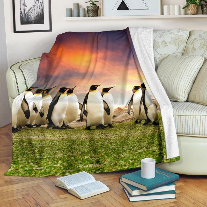 Penguin Blanket - Etsy