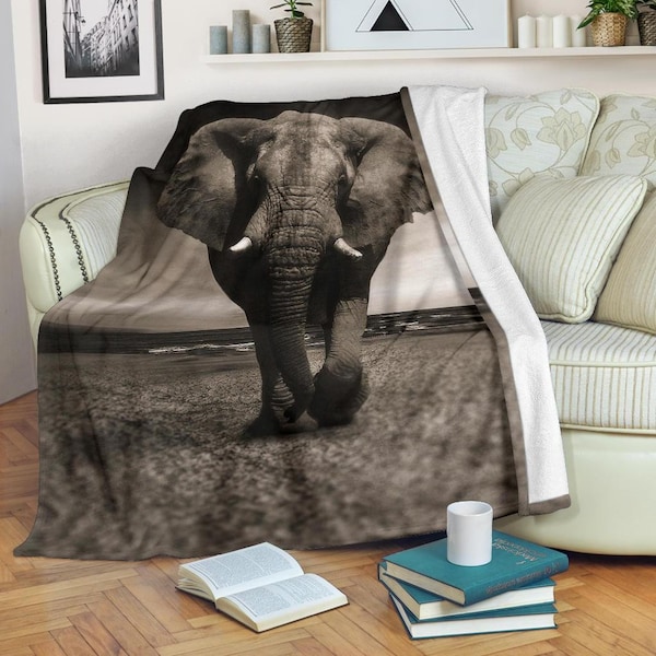 Elephant Blanket - Etsy