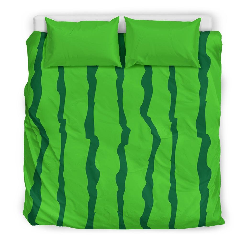 Watermelon Duvet Cover and Pillow Covers Watermelon Bedding - Etsy