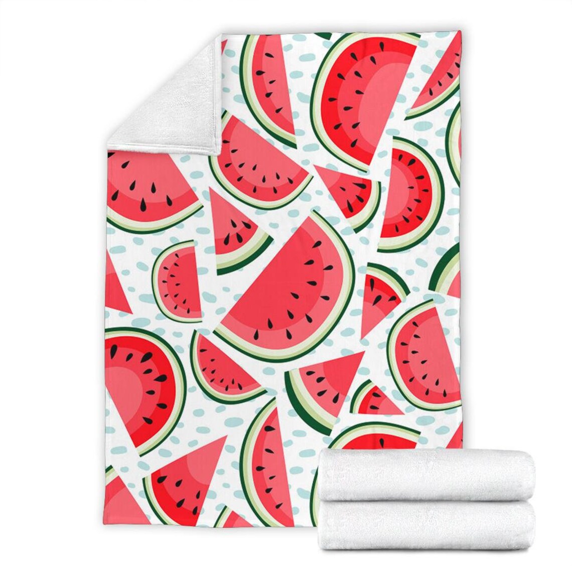 Watermelon Blanket / Watermelon Fleece Blanket / Watermelon - Etsy