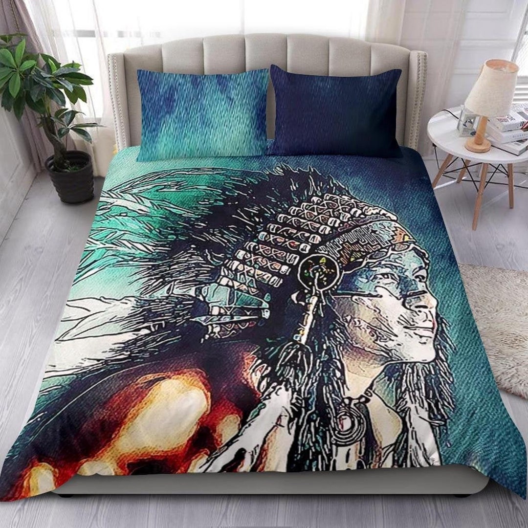Native American Duvet Cover and Pillow Covers Native - Etsy