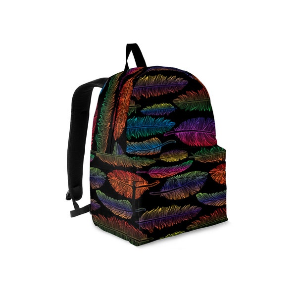Feathers Backpack - Etsy