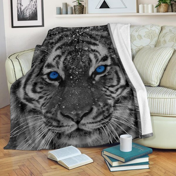 Tiger Blanket - Etsy