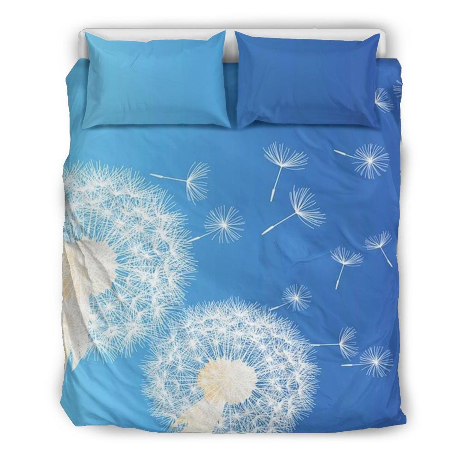 Dandelion Duvet Cover and Pillow Covers Dandelion Bedding - Etsy