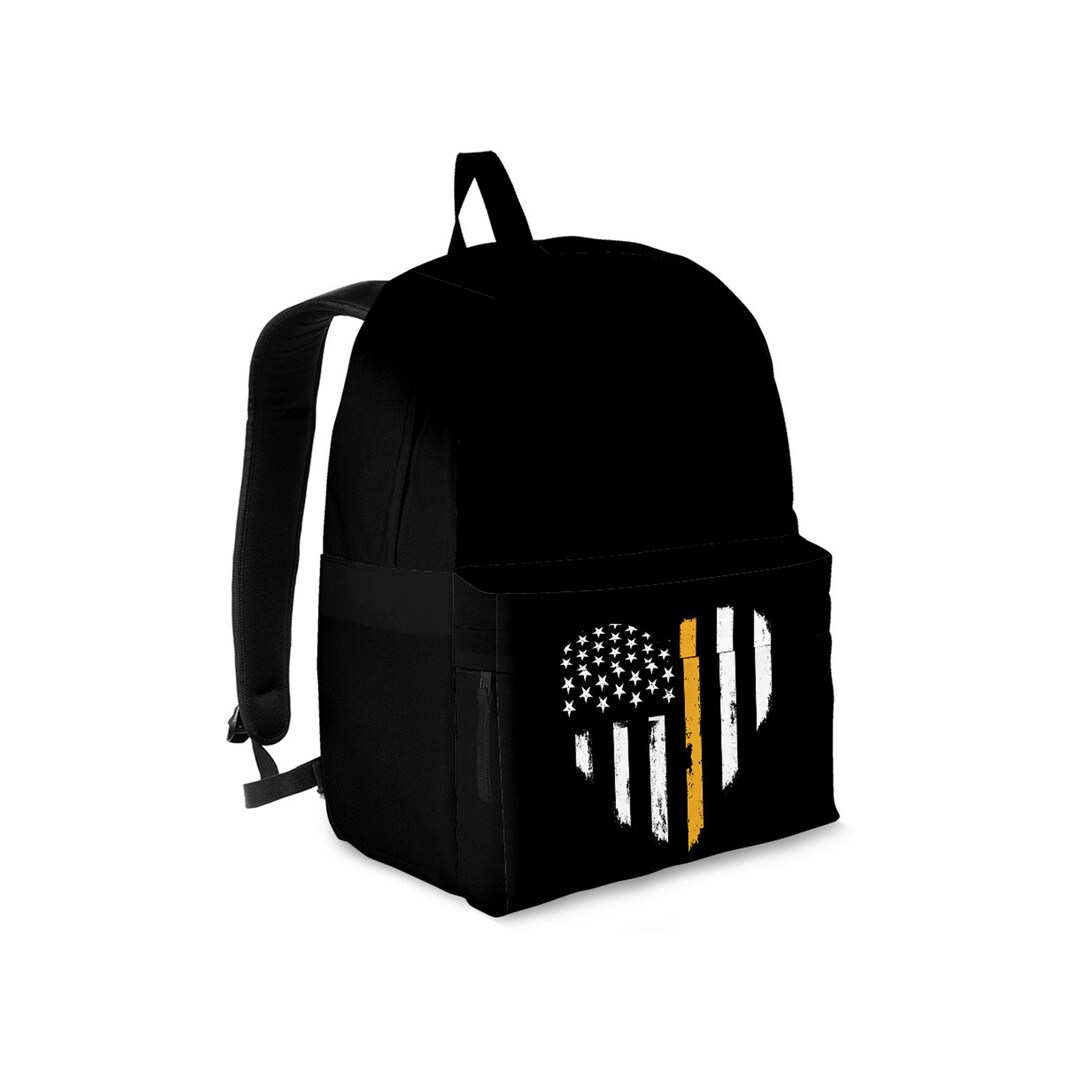 Thin Yellow Line Backpack for Kids and Adults / Dispatchers Laptop ...