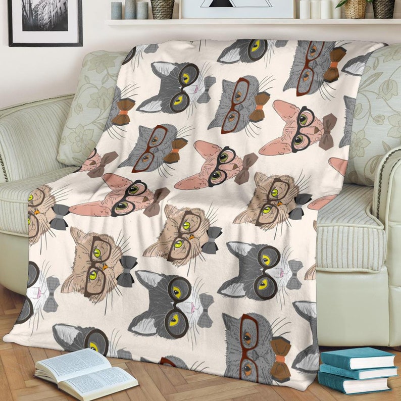 Cats Blanket / Cats Trow Blanket / Cats Fleece Blanket / Cats - Etsy