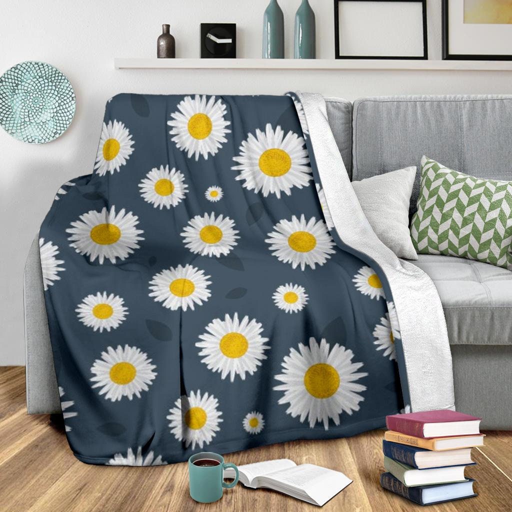 White Daisy Blanket / Daisies Throw Blanket / Daisy Cozy - Etsy Australia