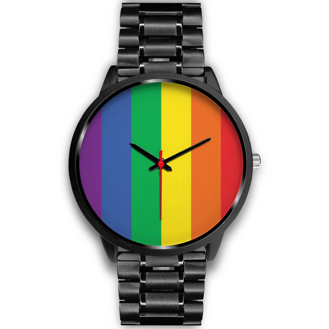 LGBT Custom Watch / LGBT Hand Watch / LGBT Wrist Watch / Lgbt - Etsy