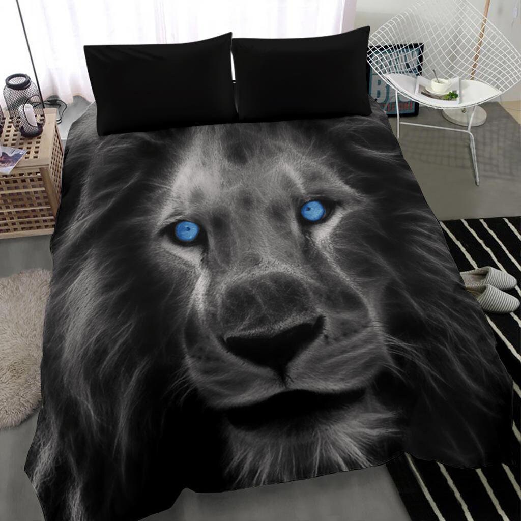 Lion Duvet Cover and Pillow Covers Lion Bedding Set Lion - Etsy