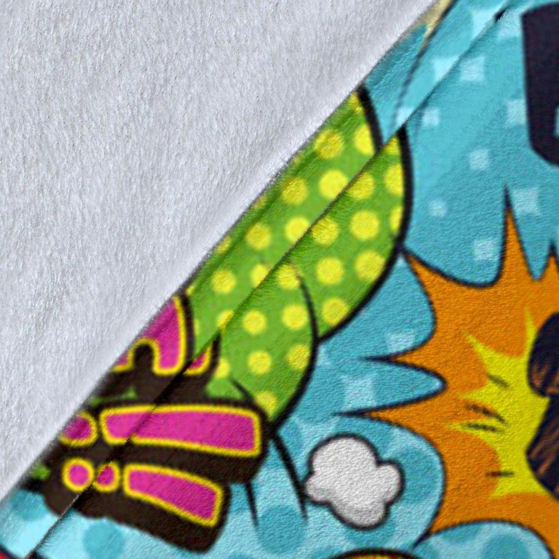 Comic Muster Decke / Comic Decke / Comic Fleece Decke / Comic - Etsy.de