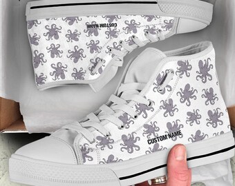 Octopus Converse Custom Shoes - Etsy