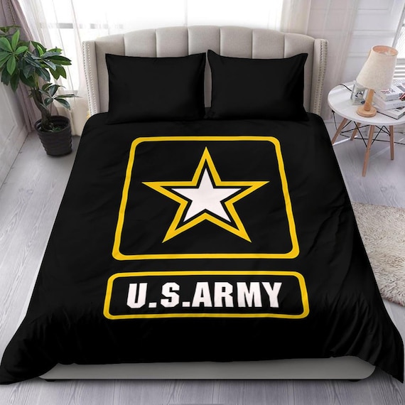 USA Army Duvet Cover and Pillow Covers USA Army Bedding Set - Etsy