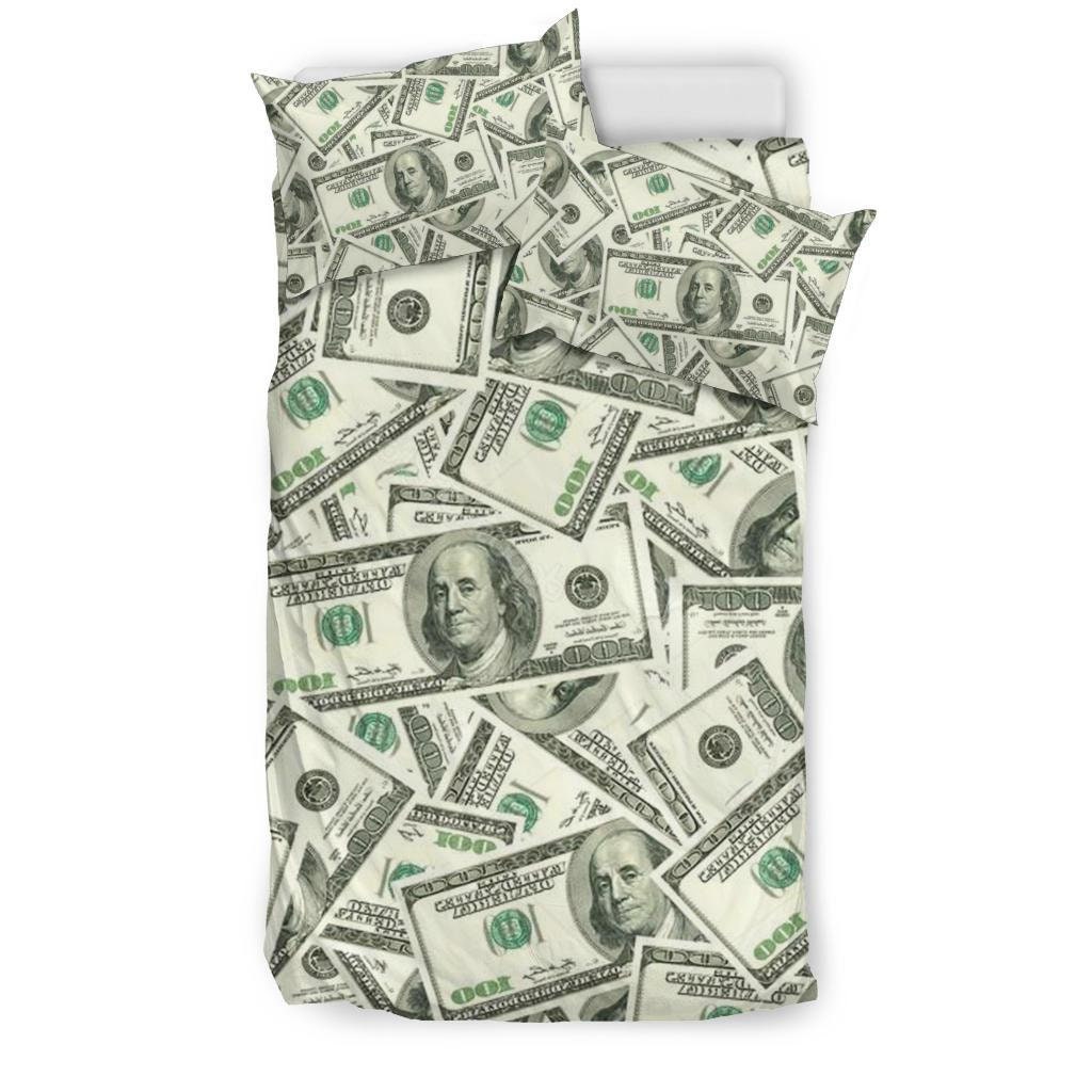 Money Bedding Set: Dollar Bill Duvet Cover and Pillow Cases - Etsy