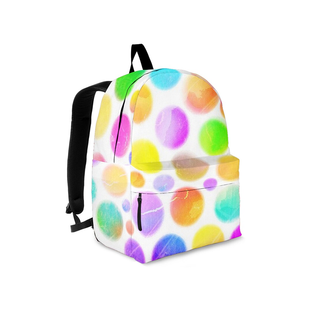 Polka Dots Backpack for Kids and Adults / Laptop Backpack / Travel ...