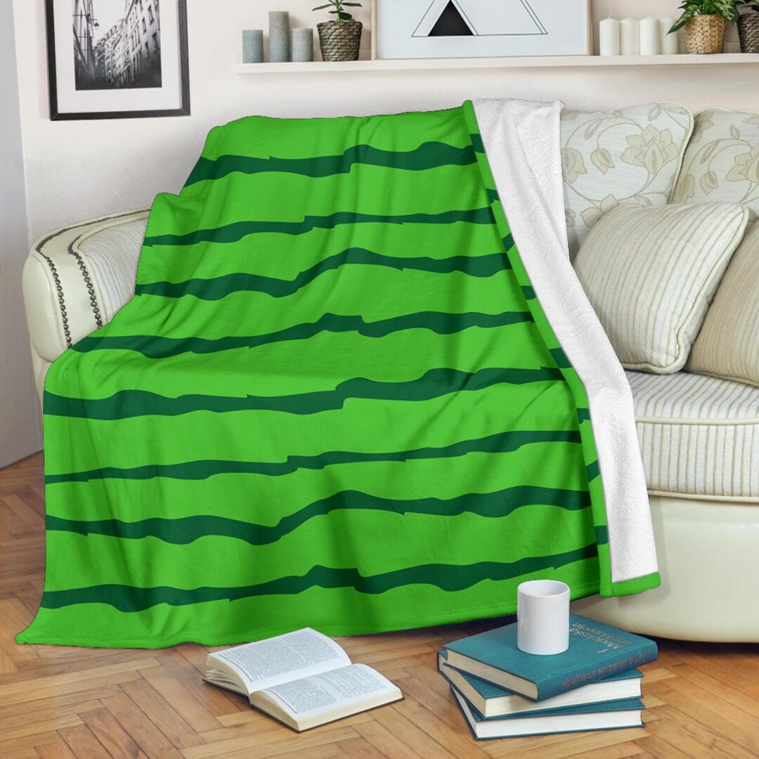 Watermelon Fruit Blanket / Watermelon Fleece Blanket / Watermelon Throw ...