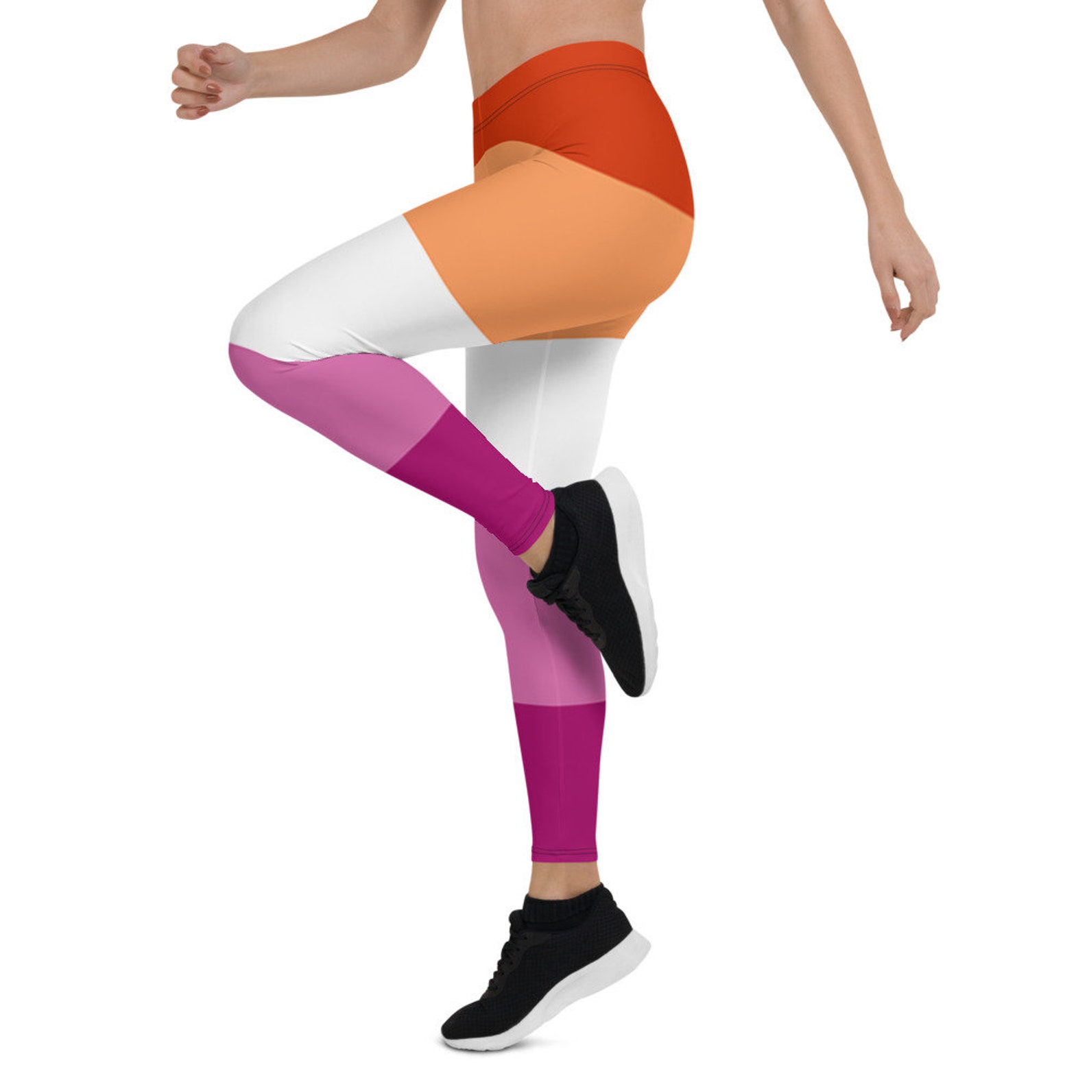 Lesbian Leggings Lgbt Leggings Lesbian Workout Tights Gym Etsy