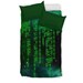 Code Duvet Cover and Pillow Covers Matrix Code Bedding Set Matrix Code ...