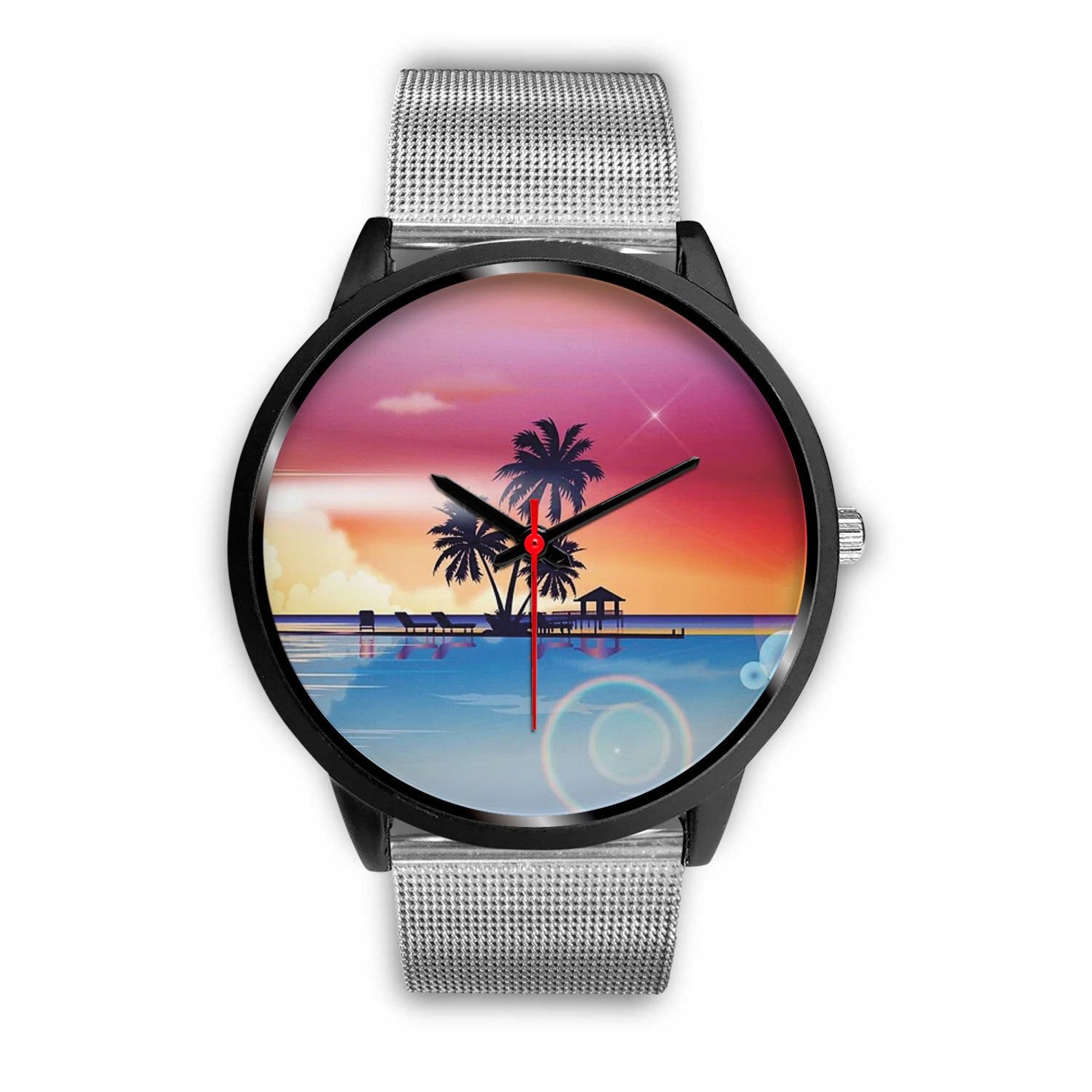 Beach Custom Watch / Beach Hand Watch / Beach Wrist Watch / | Etsy