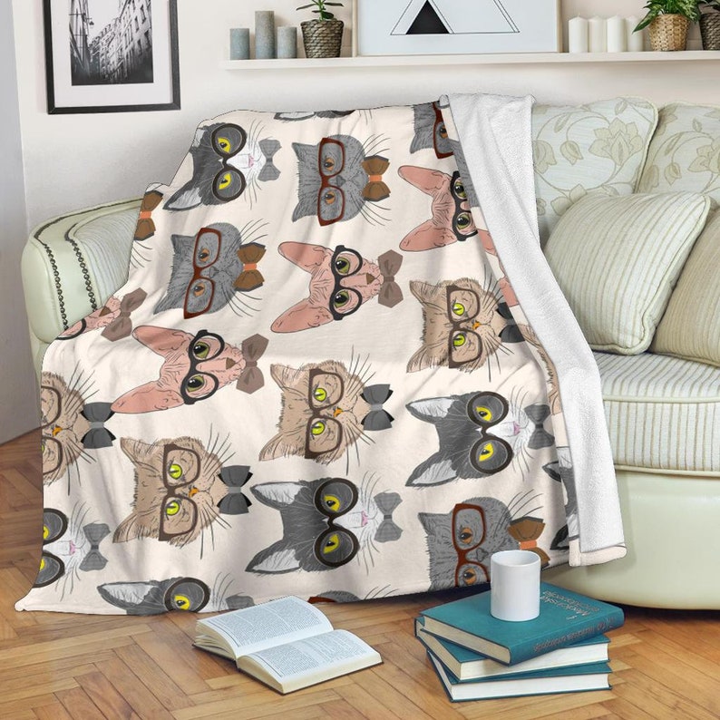 Cats Blanket / Cats Trow Blanket / Cats Fleece Blanket / Cats - Etsy