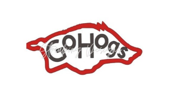 Go Hogs SVG - Etsy