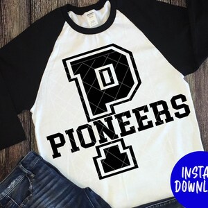 PIONEERS SVG Pioneers Football svg Pioneers Cheer svg | Etsy