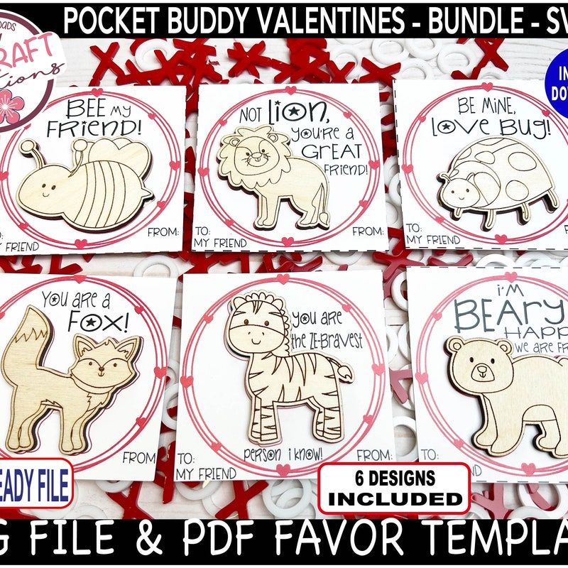 Pocket Buddies Cards - Etsy