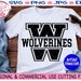 Wolverines SVG Wolverines Football svg Wolverines Cheer svg | Etsy
