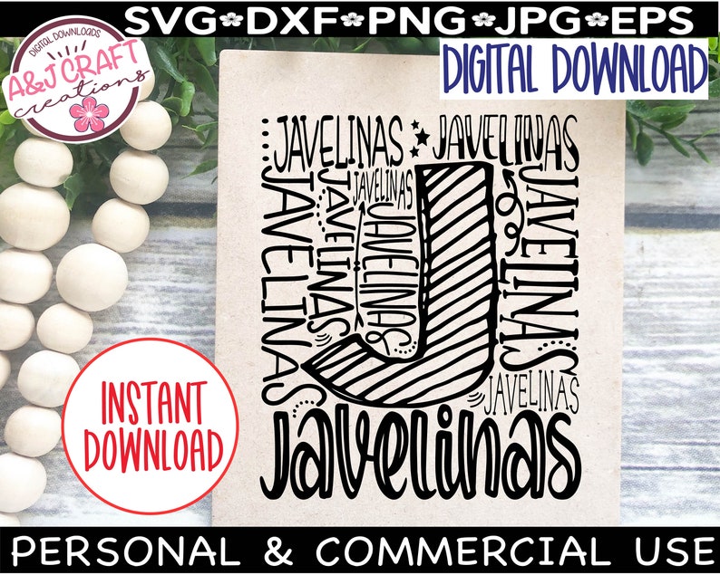 Javelinas SVG, Javelinas Football Svg, Javelinas Basketball Svg ...