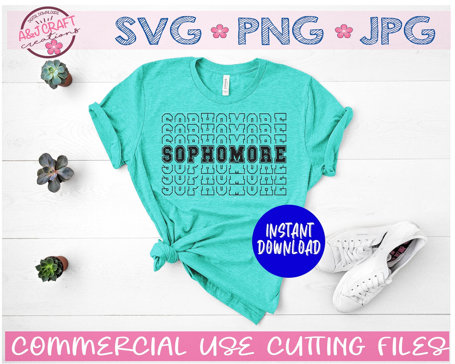 Sophomore SVG PNG JPG Eps Class of 2023 Svg Sophomore Class | Etsy